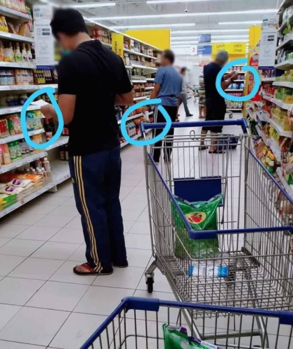 Man Documents Funny Struggles Men Face During Grocery Shopping