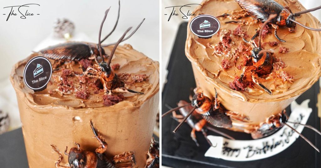 These Fondant-made Lizard & Cockroach Cakes Are Disgustingly Realistic