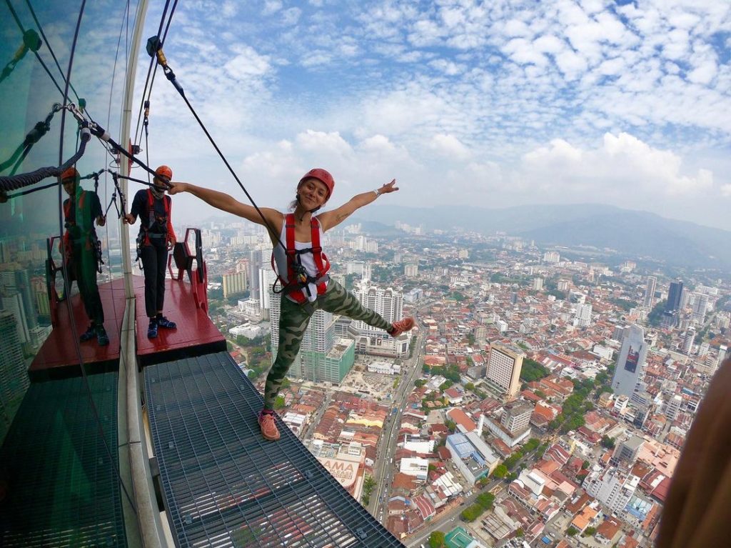 The Gravityz: World's Highest Rope Course Challenge In Menara Komtar