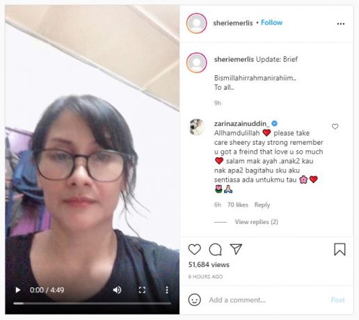 Actress Sherie Merlis Shares Family's Covid-19 Struggle In Viral Video