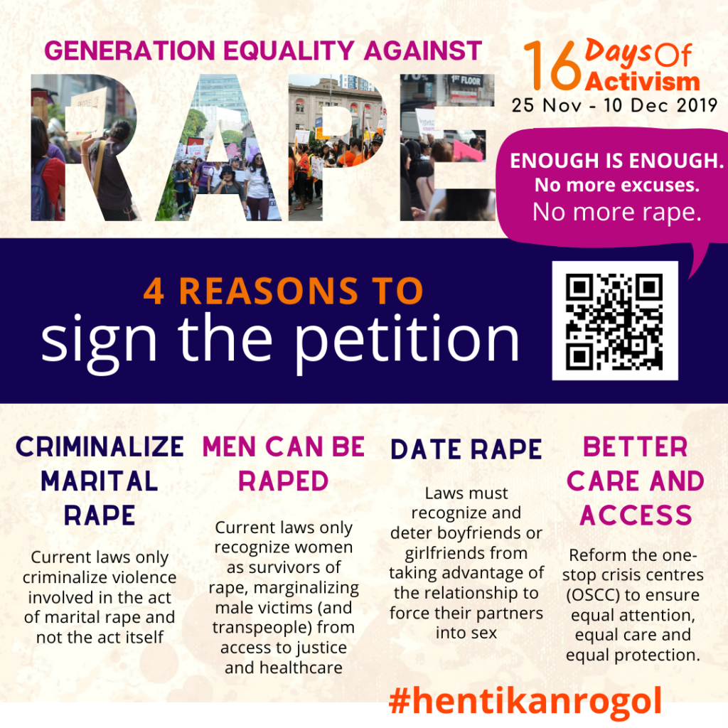 AWAM Malaysia's Anti-Rape Petition Gets Over 600,000 Signatures