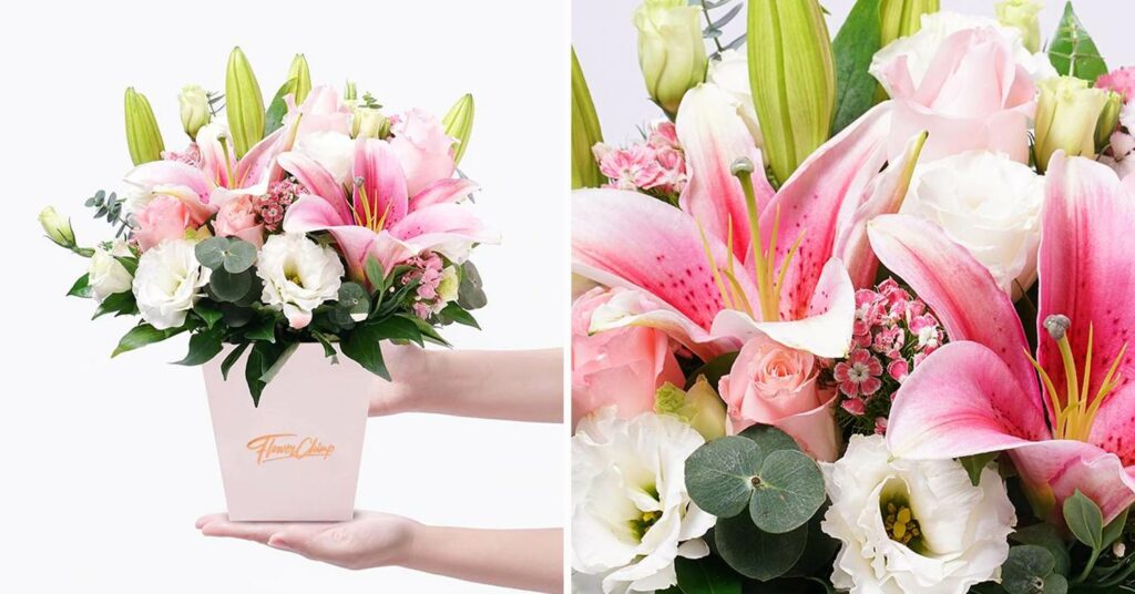 Flower Chimp Has Tiffany Blue Cakes & Lily Bouquets To Pamper Mums All ...