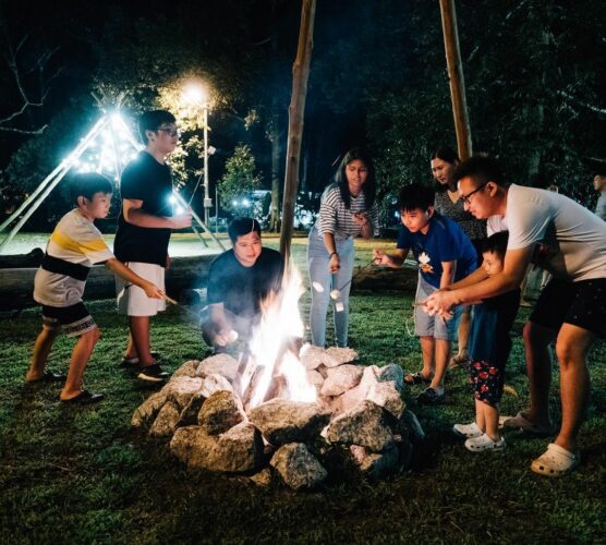The Hooton Retreat: Go Glamping In Bubble Domes & Have A Campfire Sesh