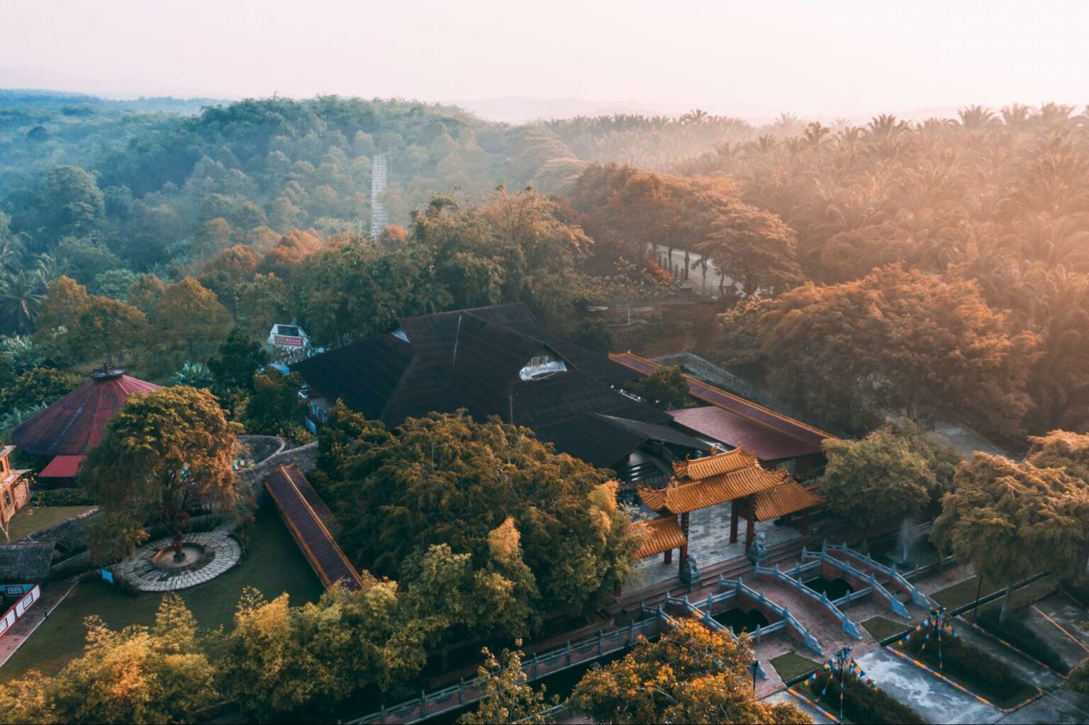 Putuo Village, a scenic Buddhist sanctuary in Kulai, Johor