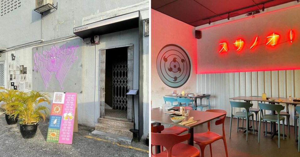 Susanoo Is A Naruto-themed Izakaya That Has Neon-lit Photo Spots In KL