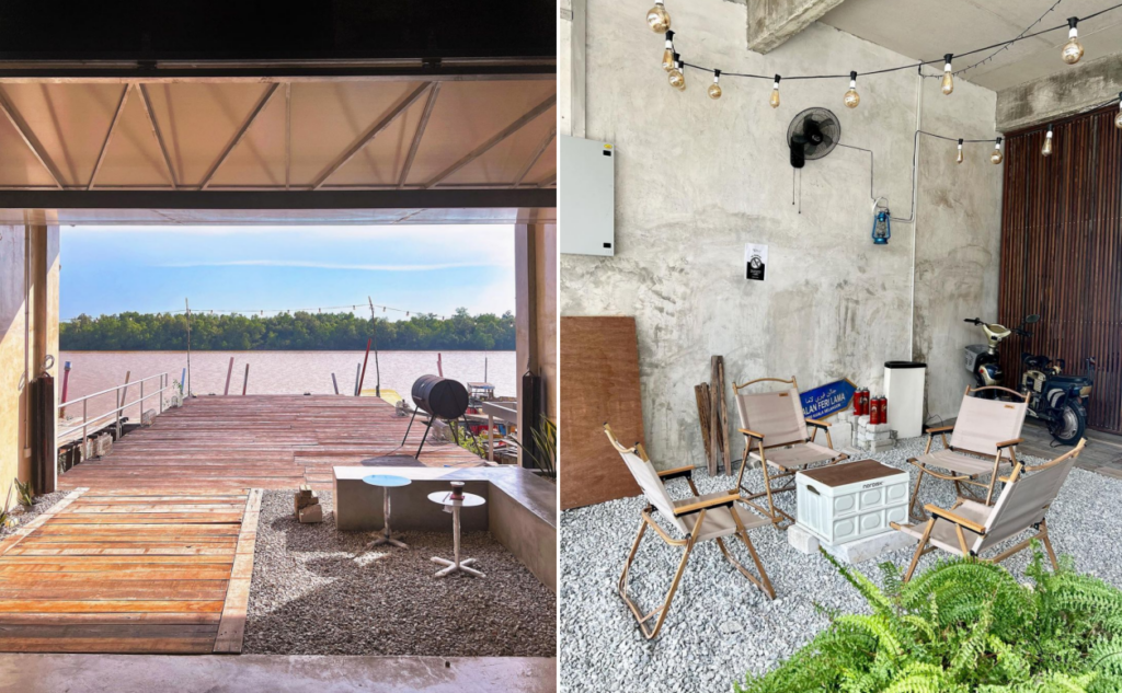 Route Five Cafe: Riverside Cafe With A Deck That Serves Waffles & Lattes