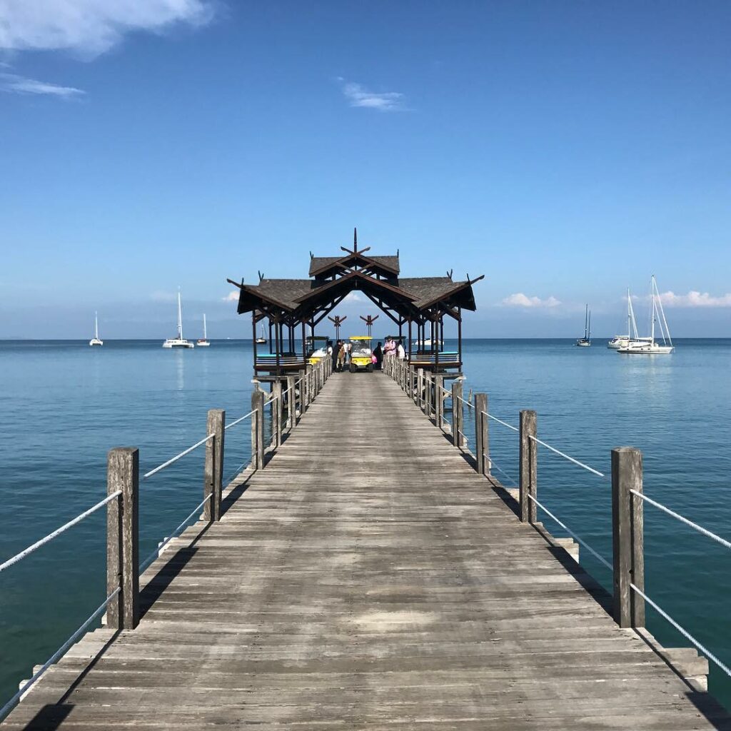 Tiga Island In Sabah Has Volcanic Mud Baths & Untouched Beaches
