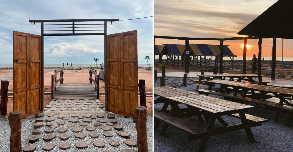 Tomisstan Is A Beachside Cafe In Johor That Lets You Dine By The Sea