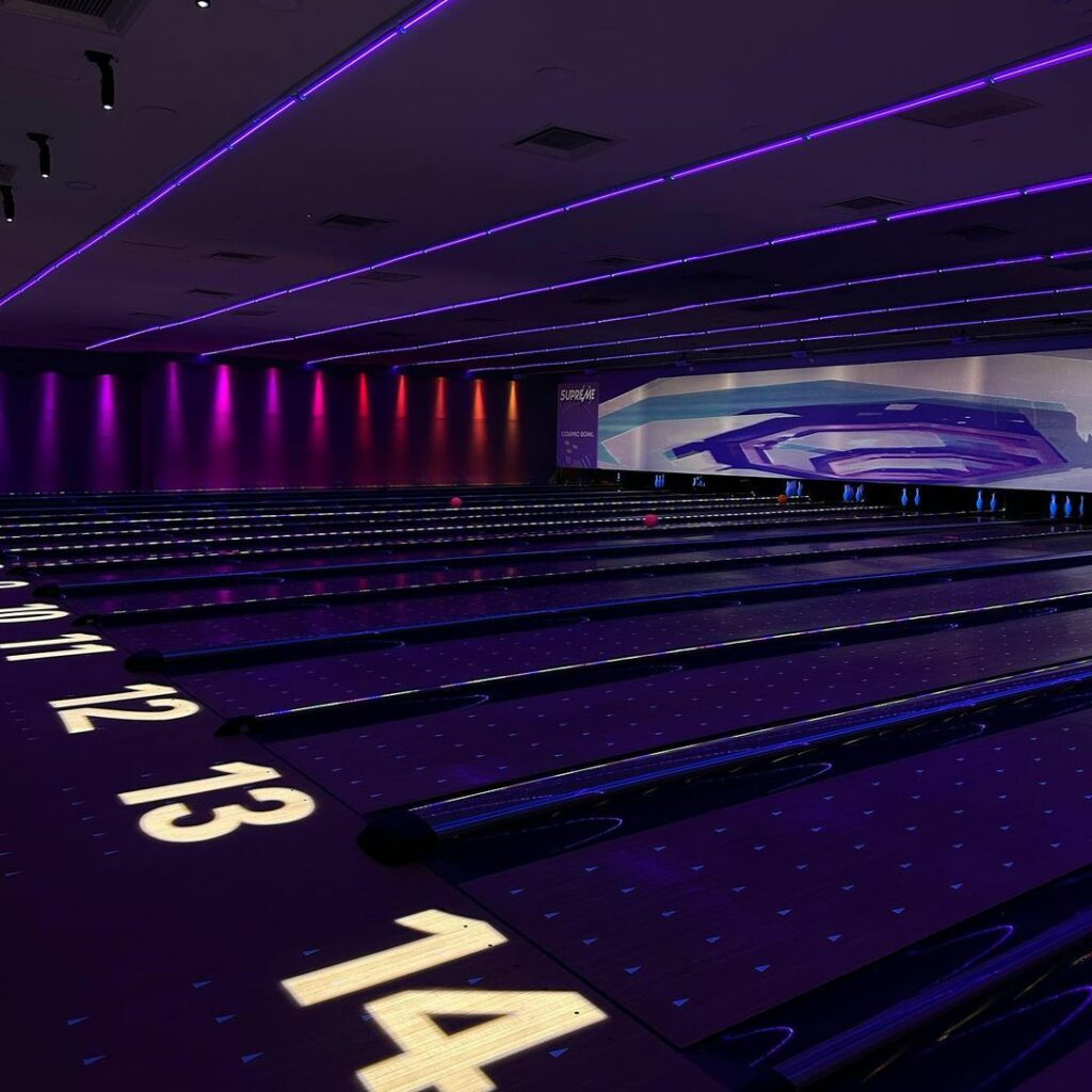 Supreme Cosmic Bowl: New Glow-in-the-dark Bowling Alley In KL