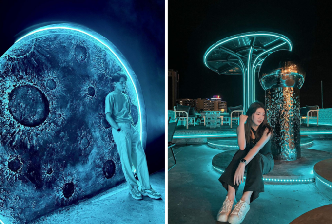 Sphere Rooftop Bar Is A Space-themed Penang Bar With Wasabi Cocktails
