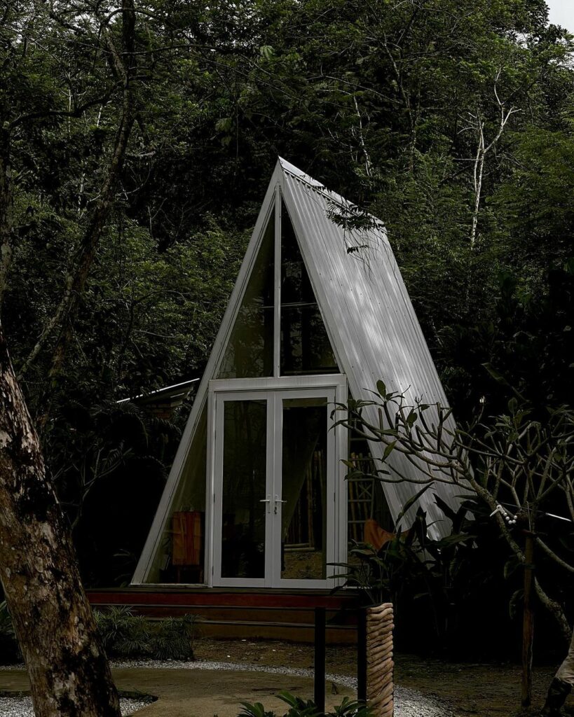 Villa Takun: Glamping Spot With A-Frame Huts & Caravan Cafe In Rawang