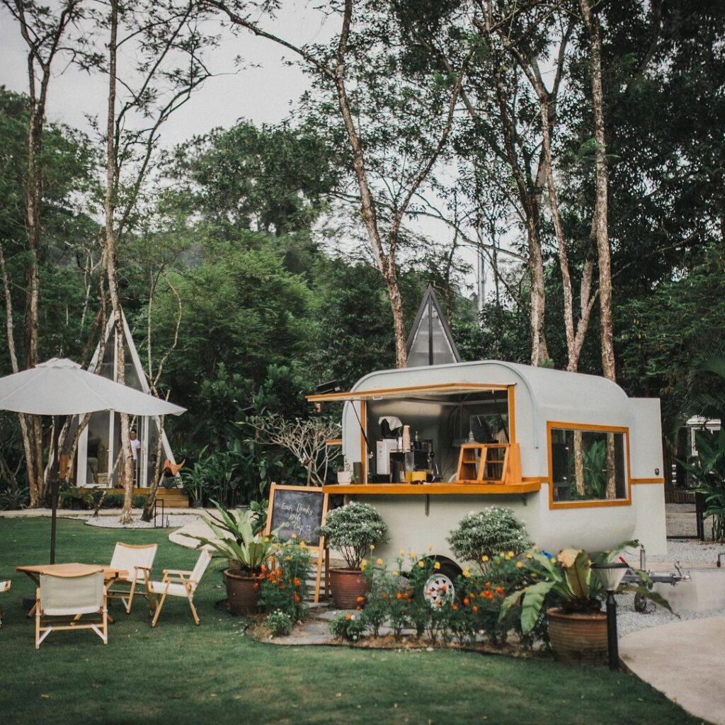 Villa Takun: Glamping Spot With A-Frame Huts & Caravan Cafe In Rawang