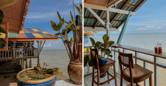 Biru Biru On The Island Hae Sea Views & Ombre Drinks In Penang