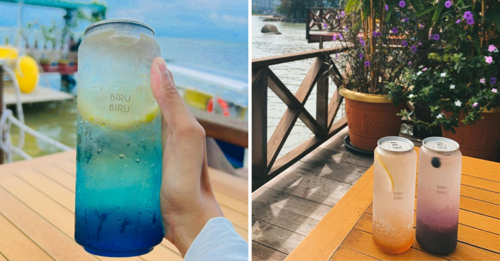 Biru Biru On The Island Hae Sea Views & Ombre Drinks In Penang