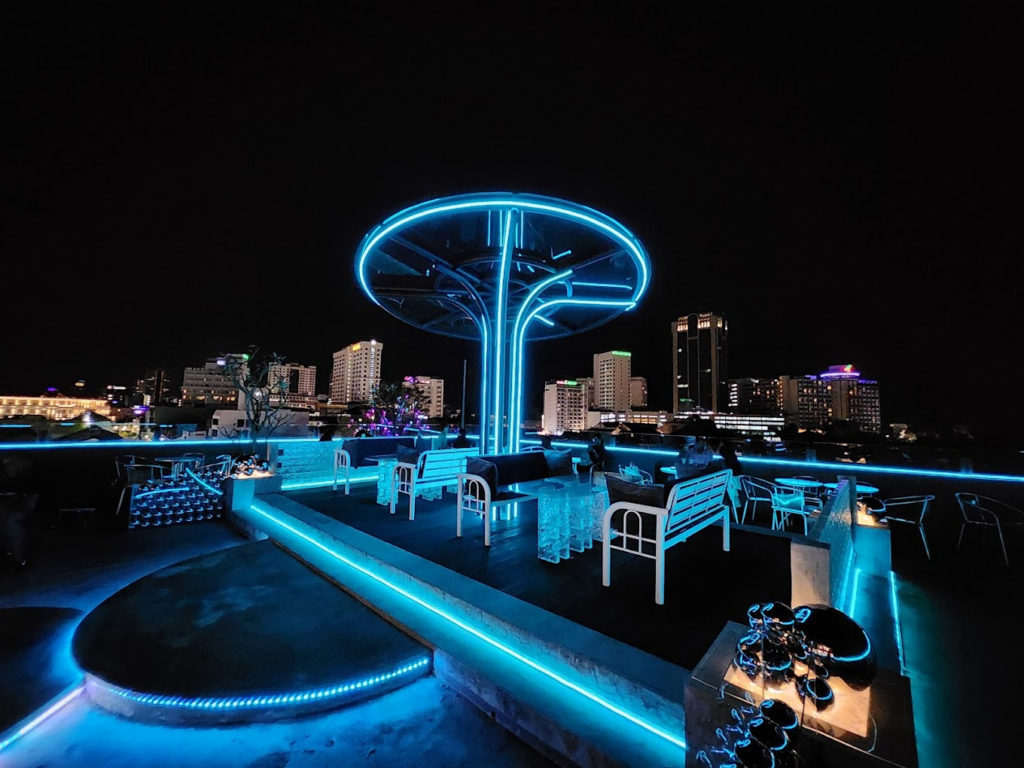 Sphere Rooftop Bar Is A Space-themed Penang Bar With Wasabi Cocktails