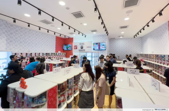 Gashapon Bandai Opens First Official Shop In M'sia With 300+ Machines