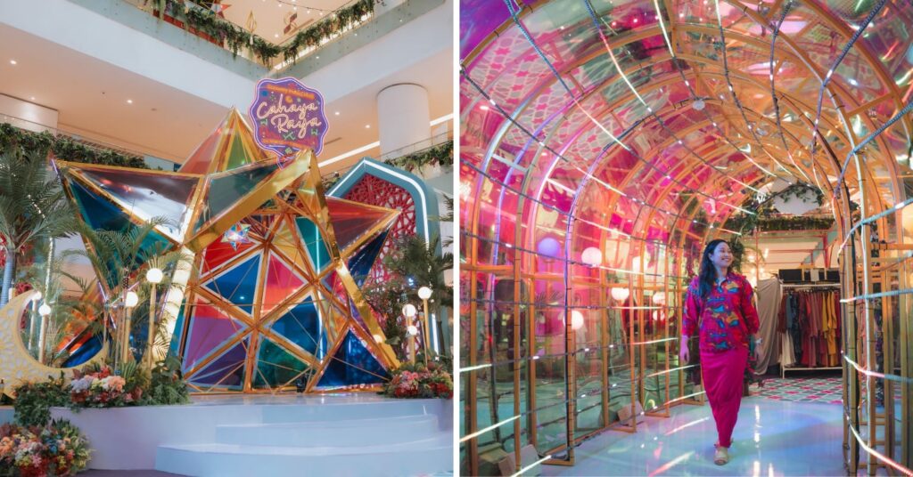 Sunway Malls Have Interactive Light-Up Decor This Raya 2023