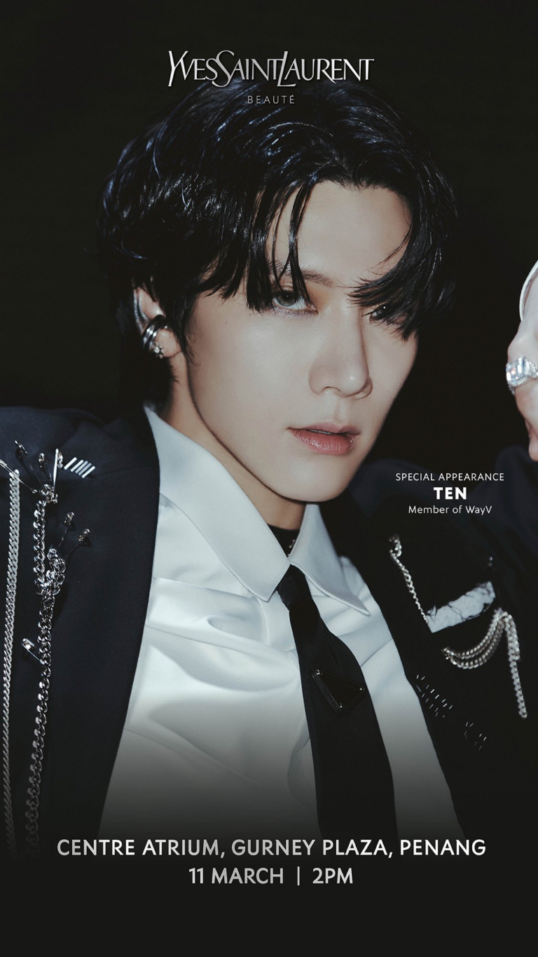 NCT's Ten Will Be Coming To Penang For YSL Beauty's Libre Pop-up