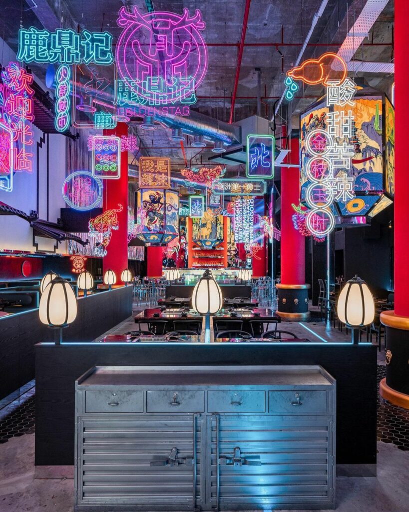 Stag Bar Penang Is A Futuristic Sports Bar With Neon-lit Arcade Games