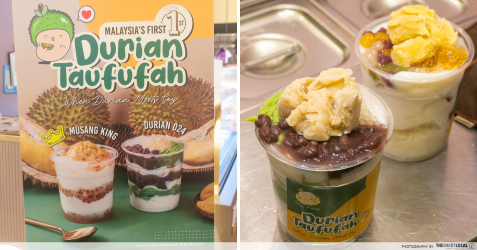 Bean Jr. Now Has Durian Tau Fu Fah With D24 & Musang King Flesh