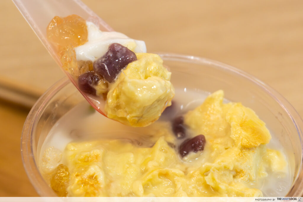 Bean Jr. Now Has Durian Tau Fu Fah With D24 & Musang King Flesh