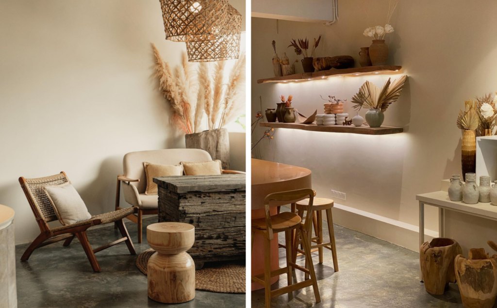 A Little Bud Florist: A Bohemian Cafe In A Stunning Bespoke Florist Shop