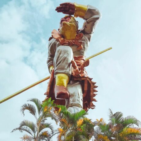 Sak Dato Temple Is A 140-Year-Old Temple With The Tallest Monkey God ...