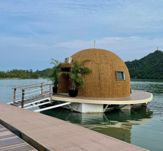 Coconest: Spend A Night In A Floating Coconut-Shaped Pod In Langkawi