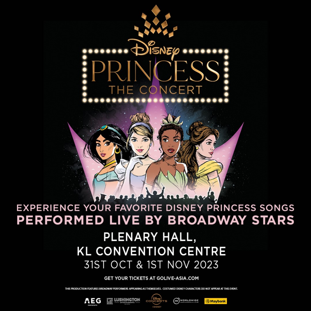 Watch Princesses Perform Live At ‘Disney Princess - The Concert’ In KL