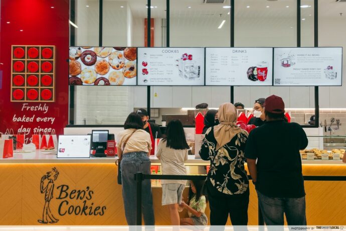 Ben’s Cookies Opens 1st Outlet In M'sia With 12 Cookie Flavours