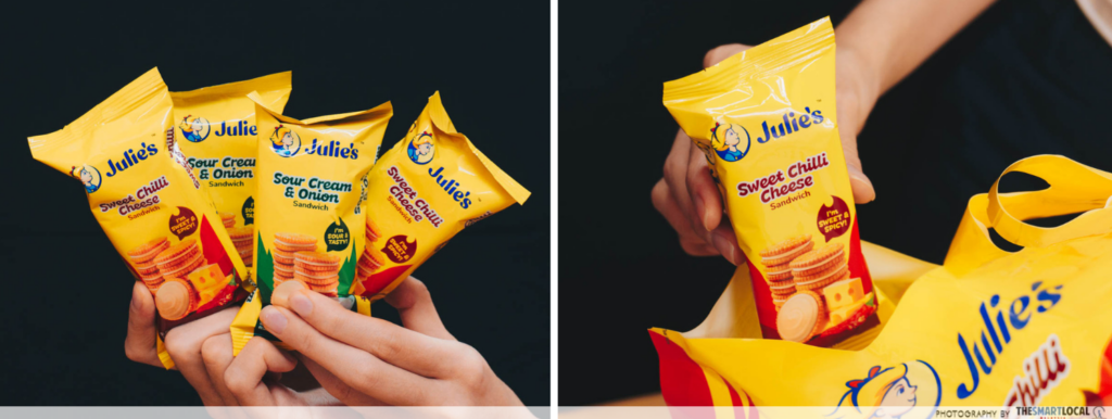Julie's Has New Sandwich Biscuits, With Freebies At Their Pop-Up