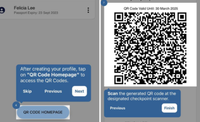 Singapore QR Code Immigration Clearance Guide For Malaysians
