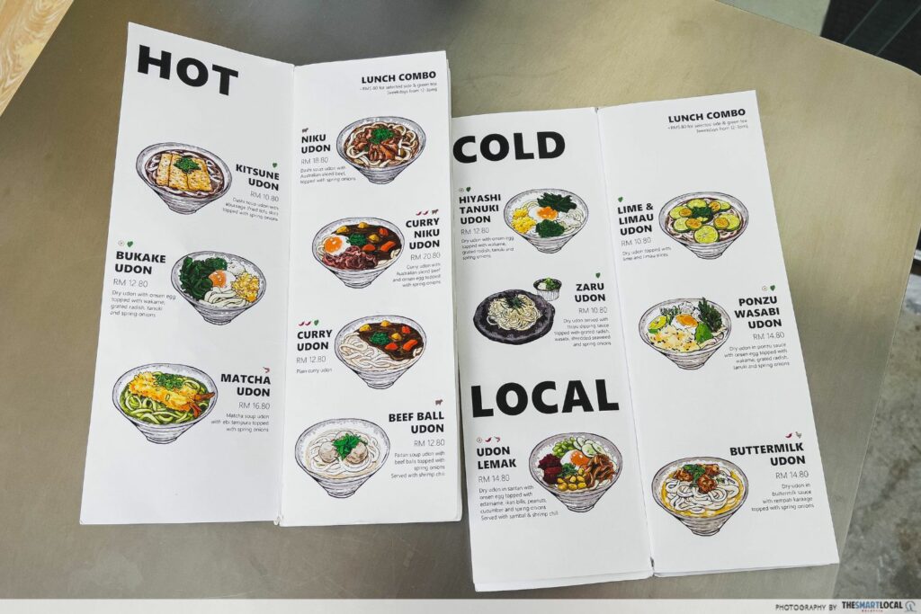 Team Udon In KL Serves Unique Dishes Like Udon Lemak & Matcha Udon