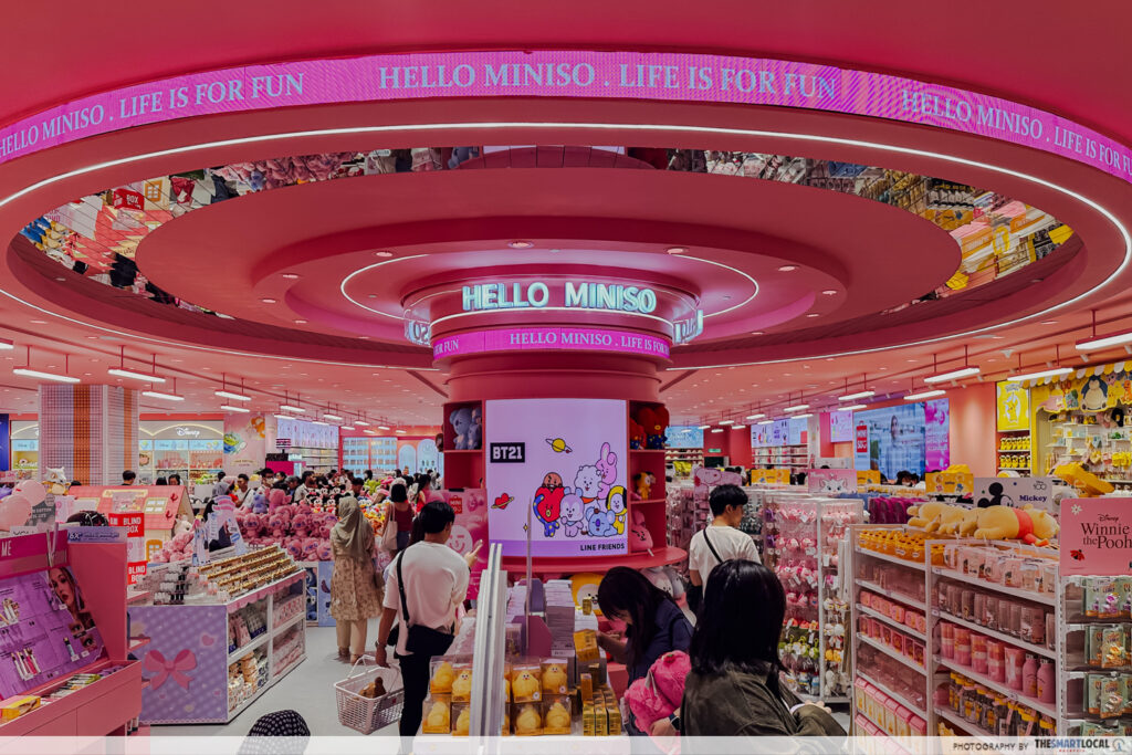 MINISO Flagship Store At 1 Utama Has BT21 Merch & Beauty Aisles