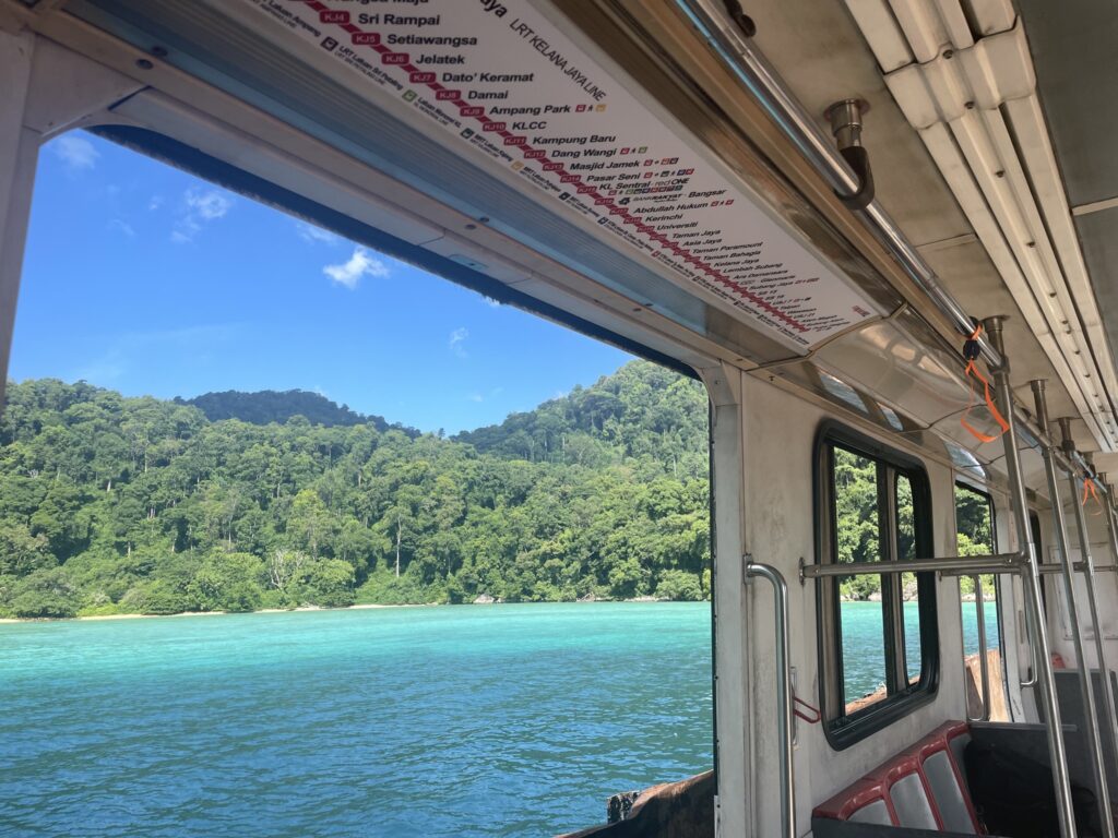 The 1st Underwater LRT Coach Reef Is Stationed At Pulau Tioman