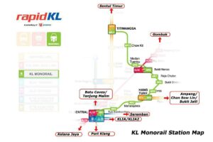 KL Monorail Guide: Station Breakdown, Nearby Attractions & Fares