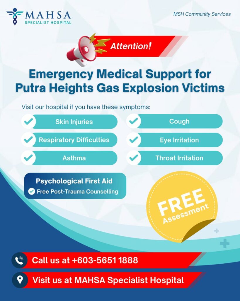 Here Are Aid & Assistance Services For Putra Heights Fire Victims