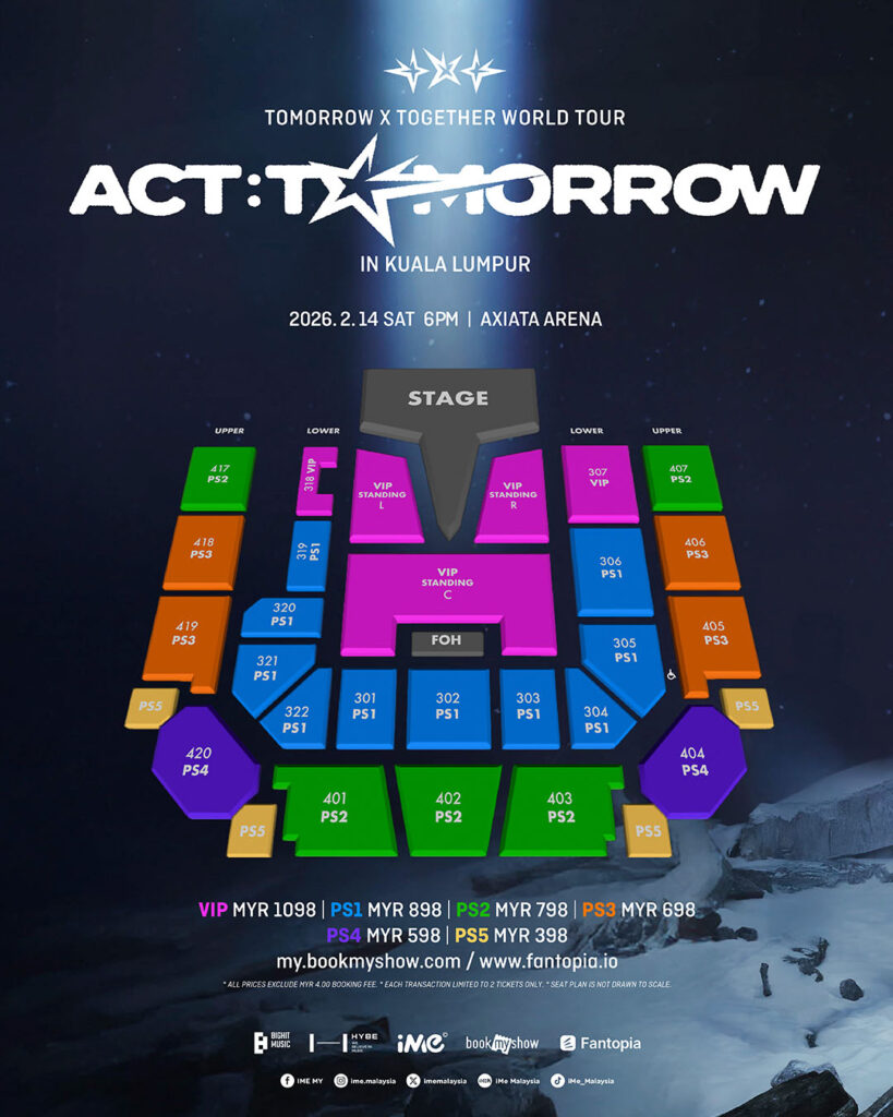 TXT To Hold Concert In Malaysia On 14th February 2026