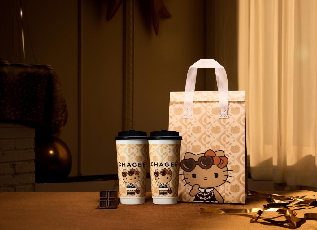 Chagee x Hello Kitty Has New Cocoa Oolong Milk Tea & Tanned Plushies