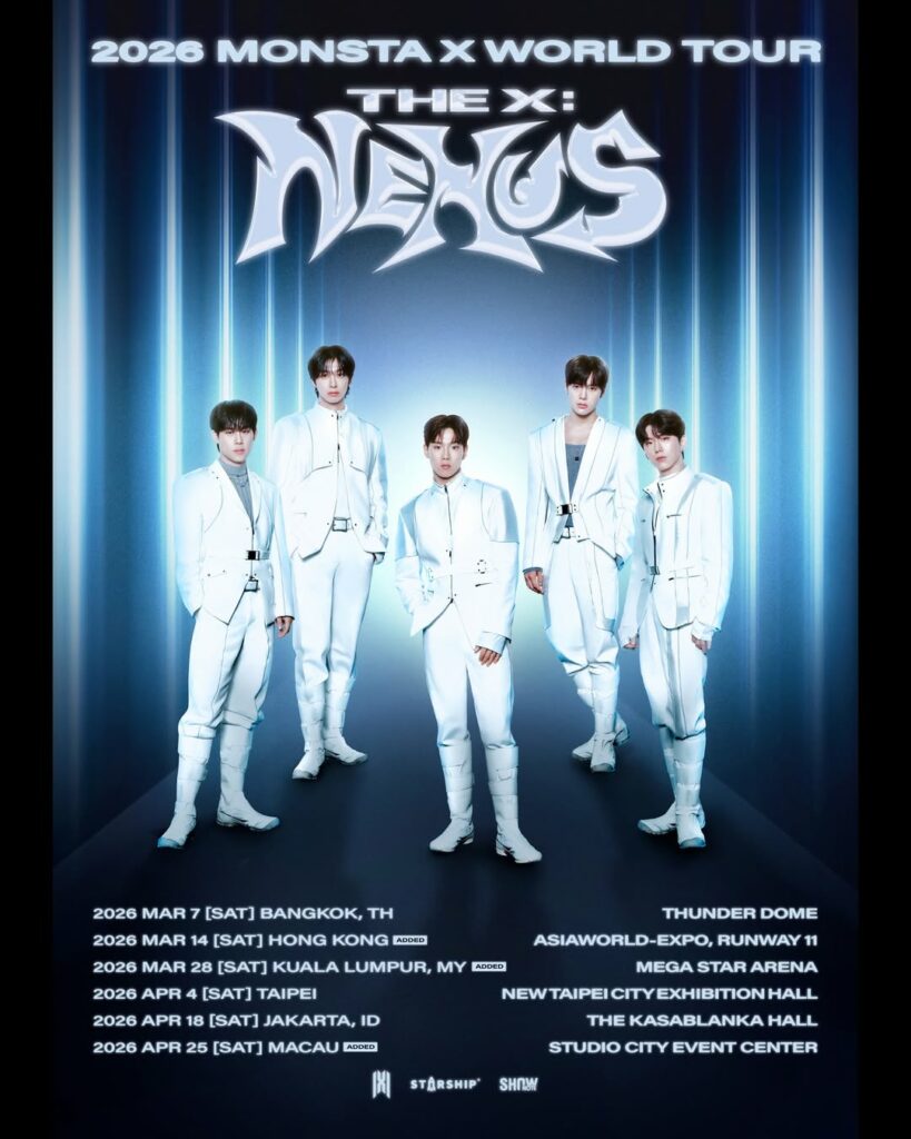 Monsta X Brings World Tour To KL’s Mega Star Arena This March