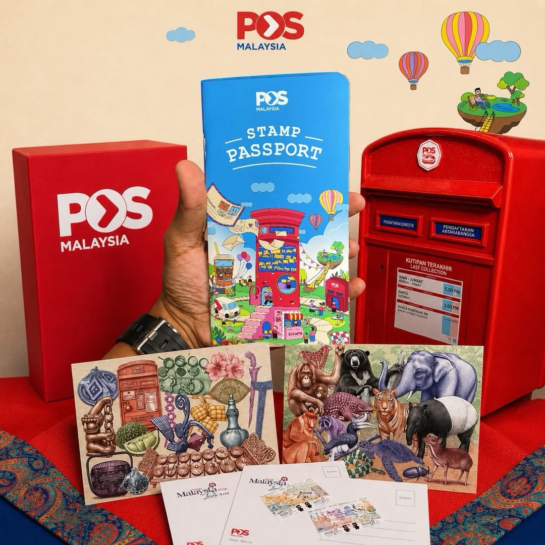 There's A Free Stamp Rally At Pos Malaysia Offices Nationwide